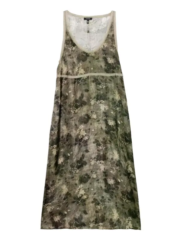 R13 Taped Dress - Green