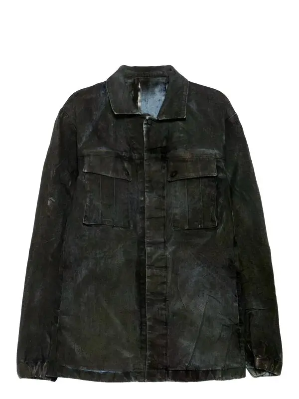 Boris Bidjan Saberi Button-fastening Jacket - Grey