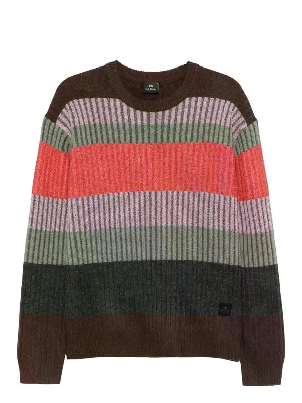 Paul Smith Striped Sweater - Green