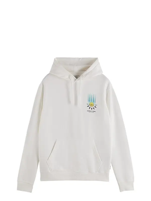 Scotch & Soda Graphic Hoodie - Swan