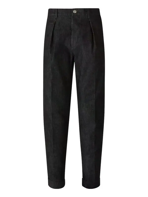 BERWICH Retrolong Trousers - Black