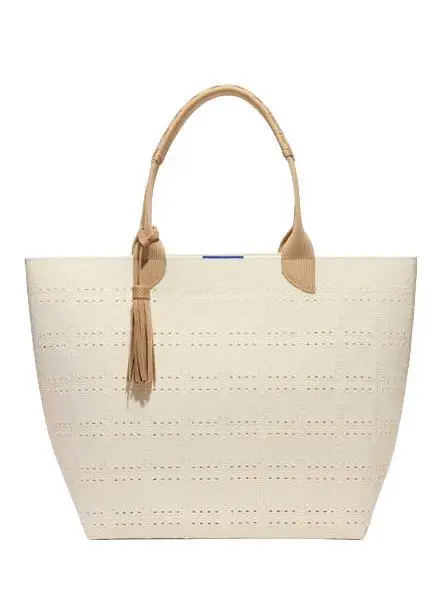 Rothy's The Lightweight Tote - Ivory Perf