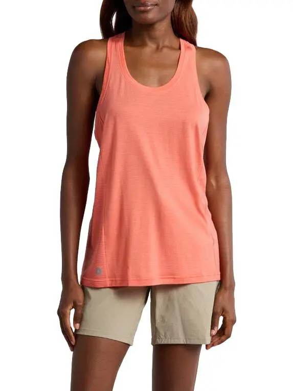 Smartwool Active Mesh Racerback Tank - Coral Reef