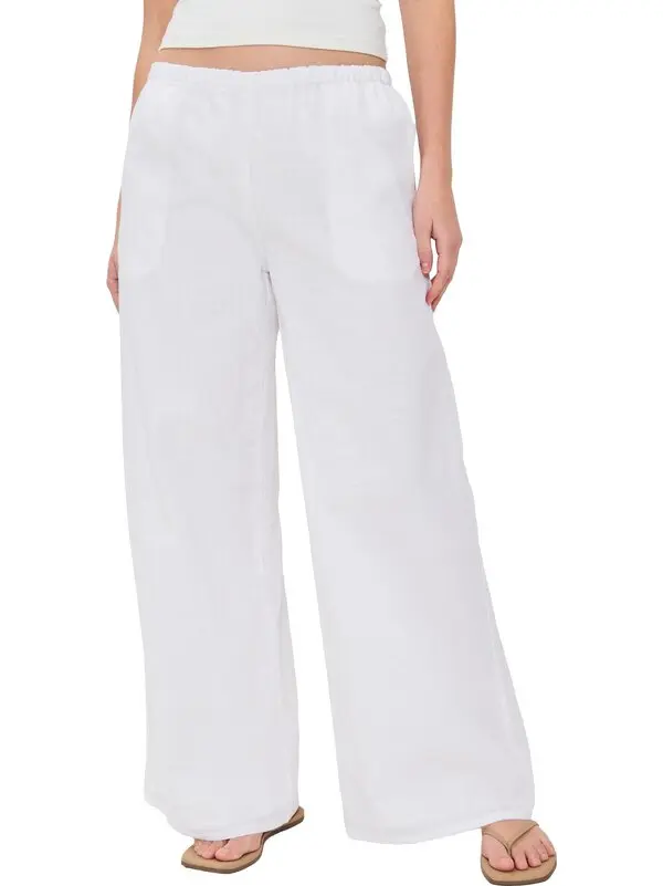 SEVEN WONDERS Bronwyn Wide Leg Pants - White