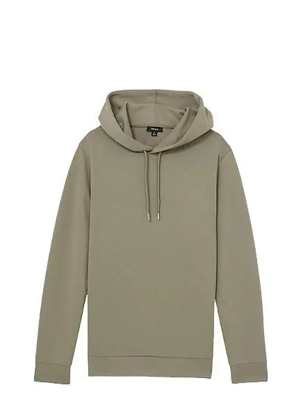 REISS Fabien Drawstring Hoody - Sage