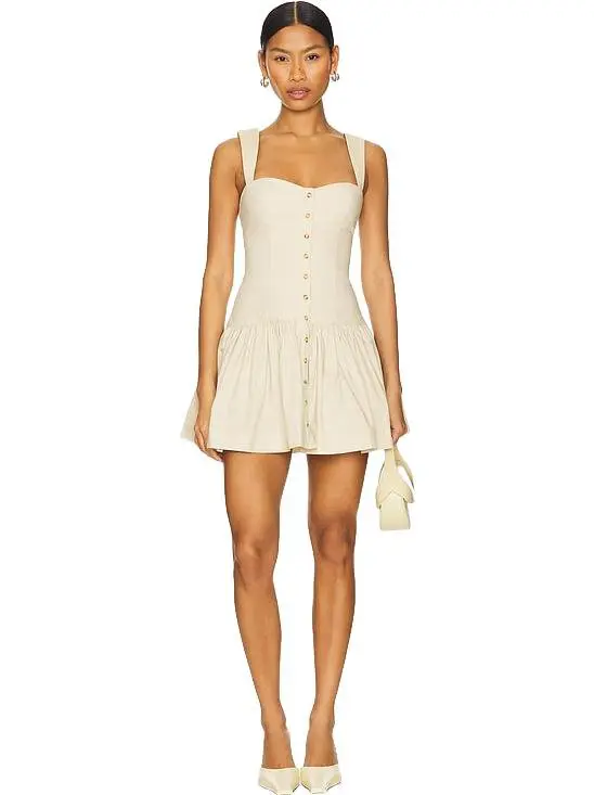 Tularosa Allie Mini Dress - Oat