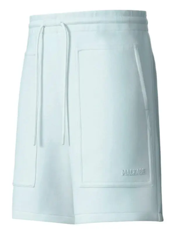 Mackage Double-face Jersey Shorts - White