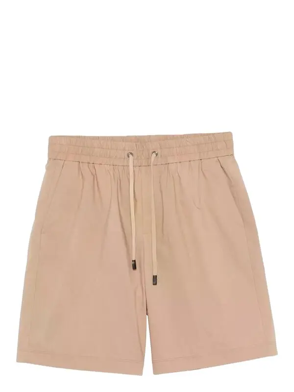 Peserico Poplin Shorts - Neutrals