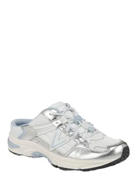 Vionic 23walk Mule Sneakers - White/ Silver