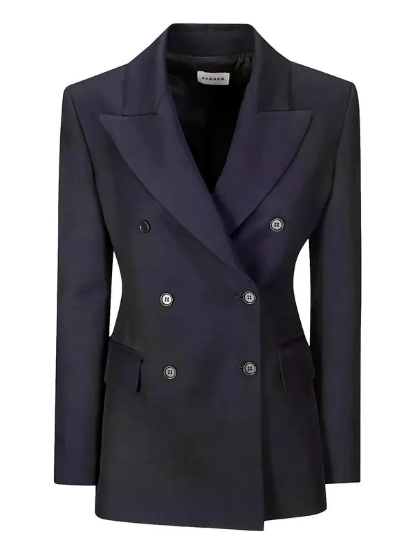 P.a.r.o.s.h Double-breasted Blazer - Blue