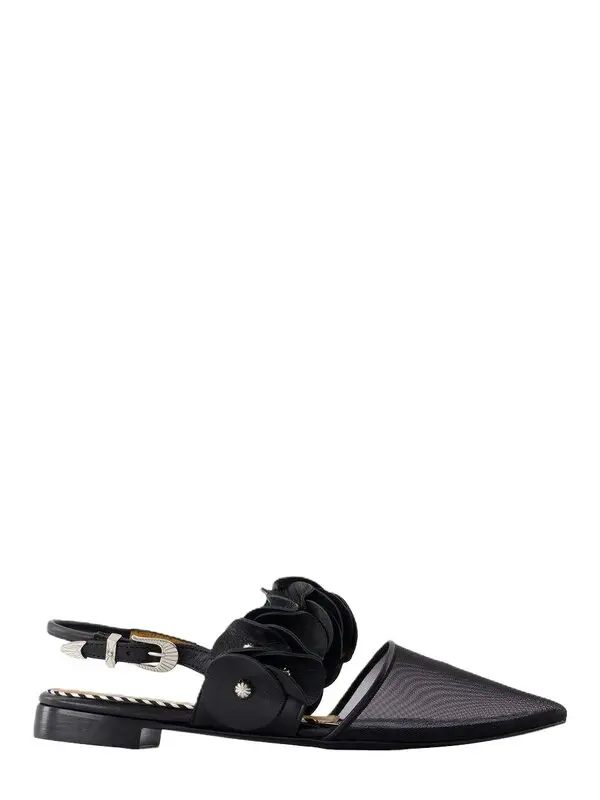 Toga Slingbacks Aj1398 - Black