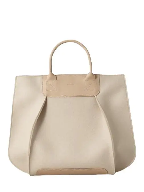 GRAF LANTZ Frankie Merino Wool Tote - Feather
