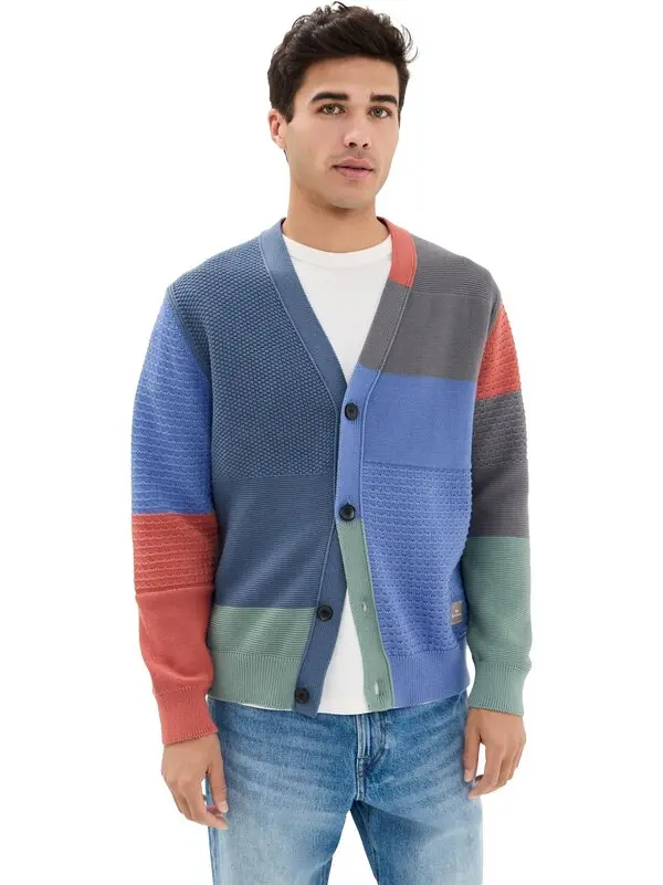 Paul Smith Mixed Knit Cardigan - Multi