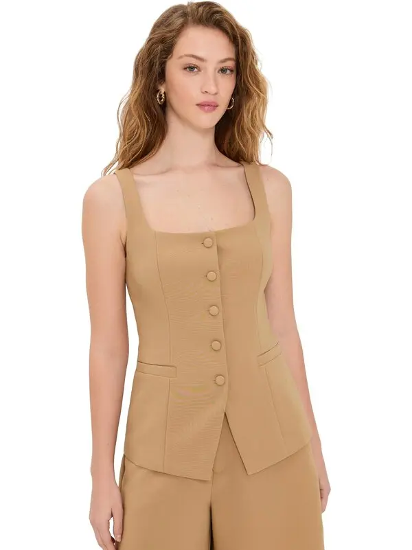 WAYF Tank Vest - Khaki
