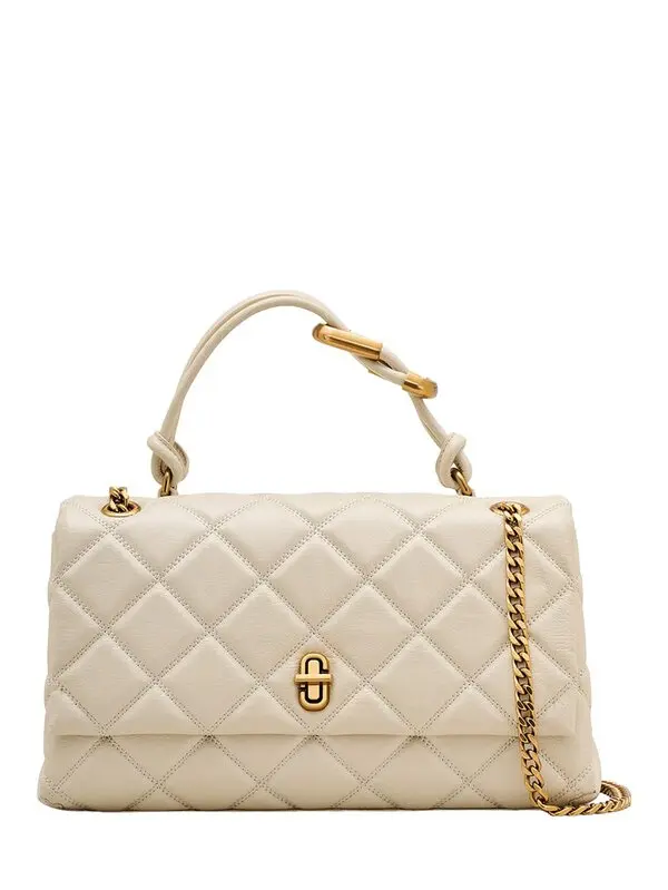 Marc Jacobs Dual Chain Shoulder Bag - Cloud White
