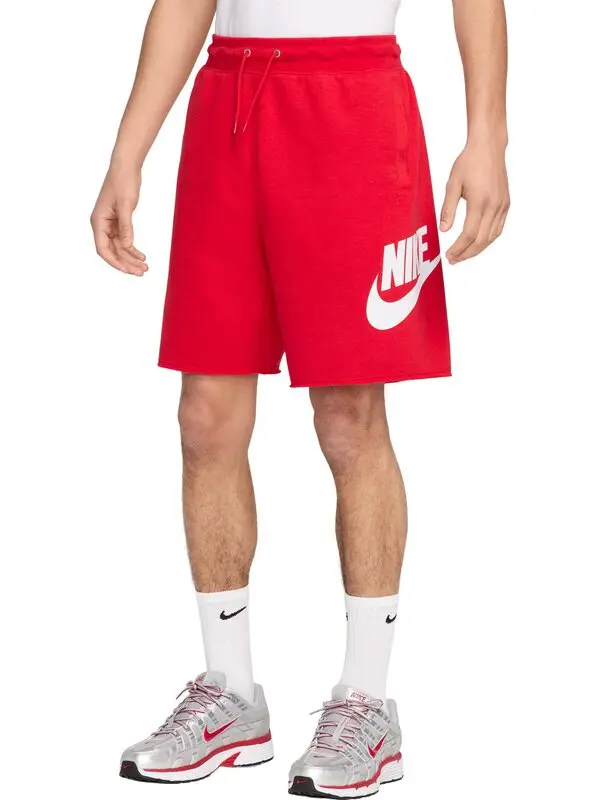 Nike Club French Terry Alumni Shorts - Red