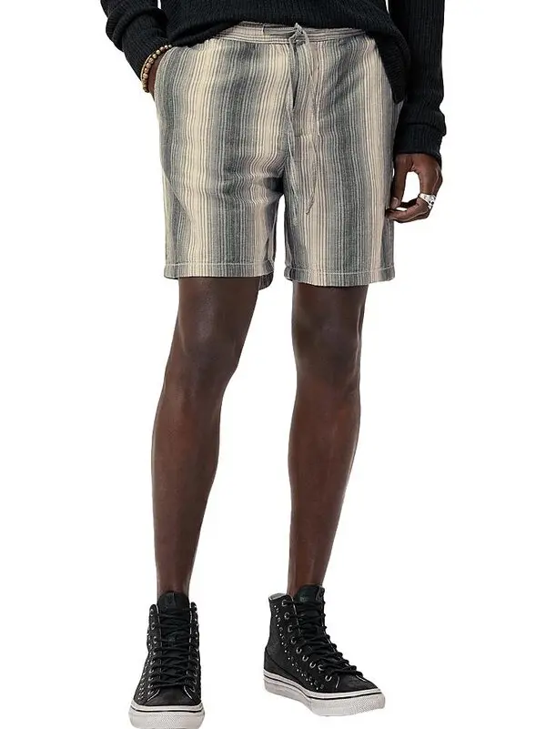 John Varvatos David Drawstring Shorts - Moss