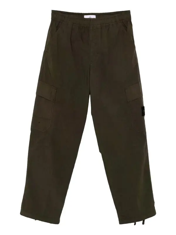Stone Island Ripstop Trousers - Green