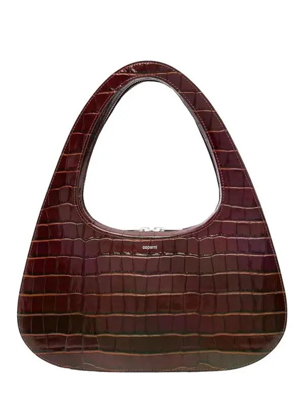 Coperni Large Swipe Tote Bag - Brown