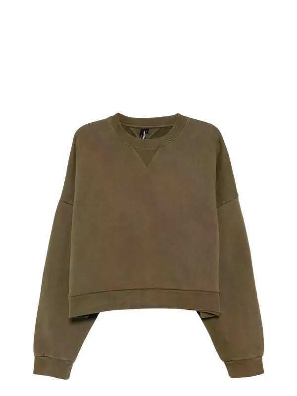 ENTIRE STUDIOS Box Crew Neck Sweatshirt - Green