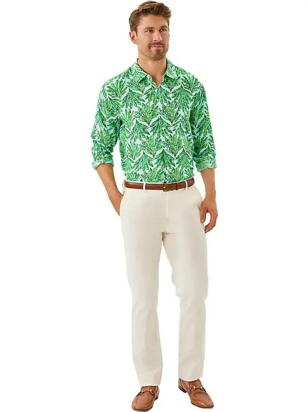 Lilly Pulitzer Mizner Stretch Pant - Coconut
