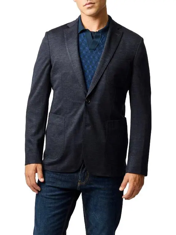 Rodd & Gunn Moorefield Textured Sport Coat - Indigo