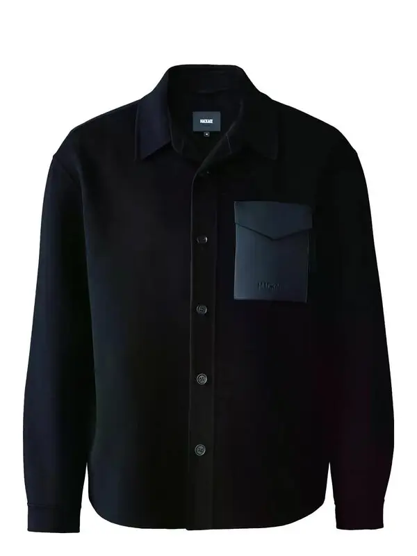 Mackage Patch Pocket Shirt - Black