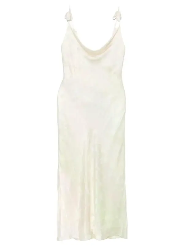 Remain Birger Christensen Satin Midi Dress - Neutrals