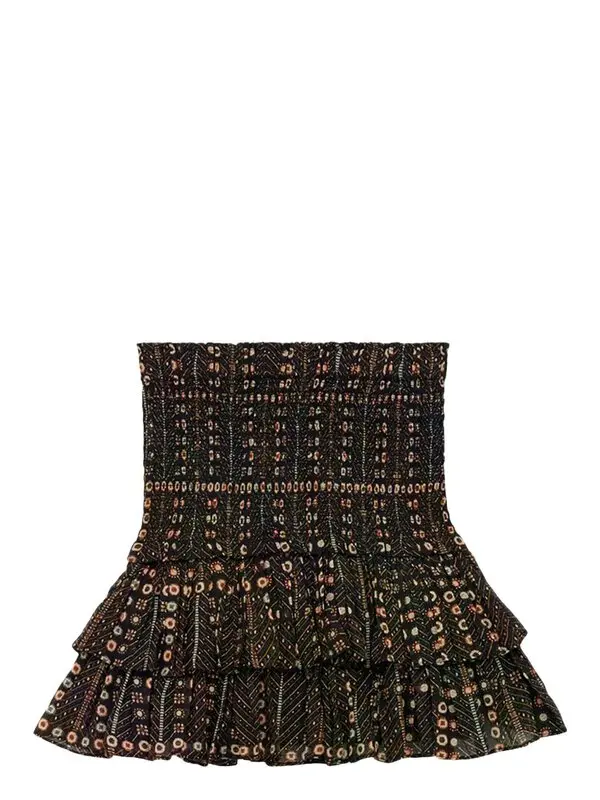 MARANT ETOILE Naomi Mini Skirt - Black