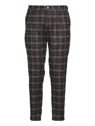 AT.P.CO Tartan Flannel Pants - Brown