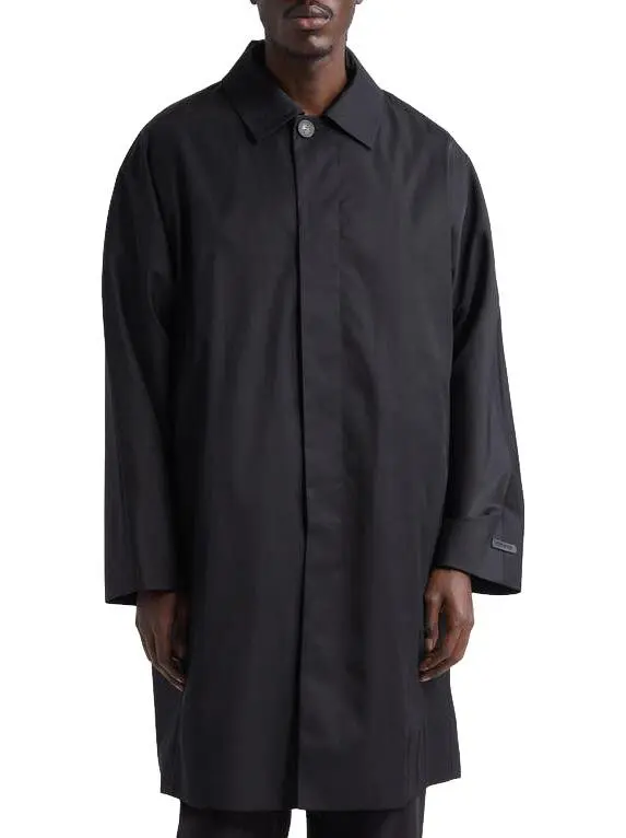 Fear Of God Nylon & Wool Car Coat - Black
