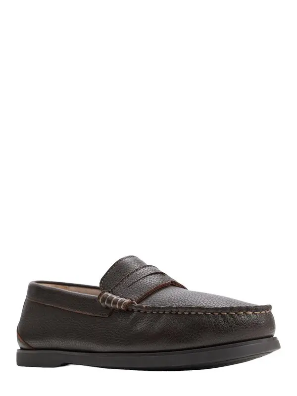 Brooks Brothers Eastport Penny Loafer - Dark Brown
