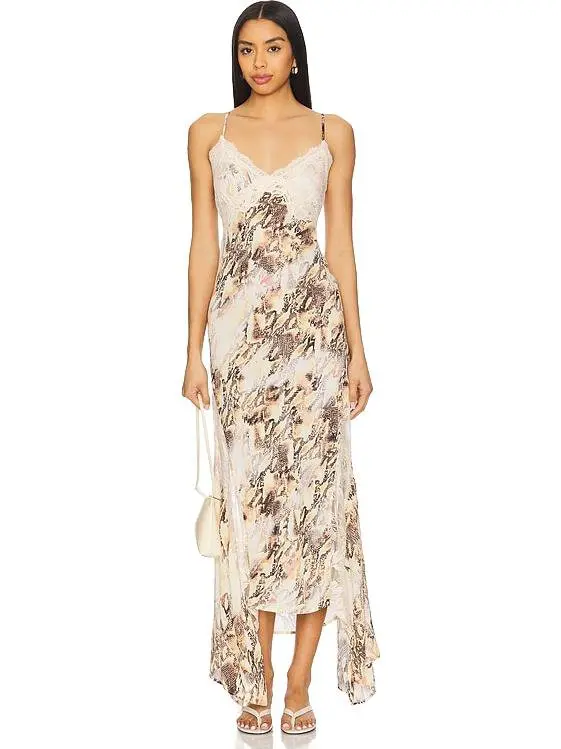 AFRM Vince Dress - Shine Snake
