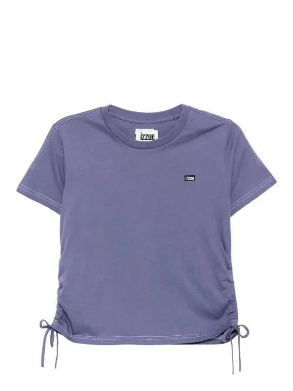 Izzue Logo-patch T-shirt - Purple