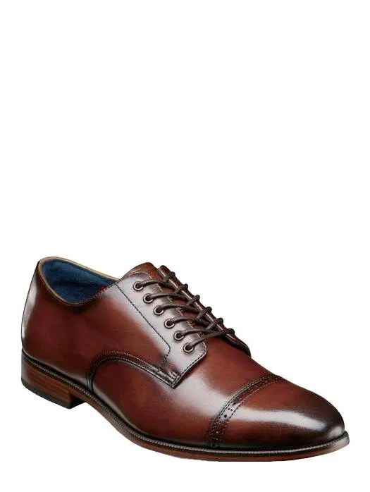 STACY ADAMS William Cap Toe Oxford - Brown