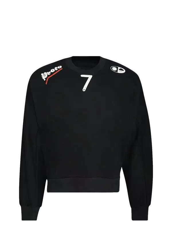 PROTOTYPES Cotton Sweatshirt - Blue