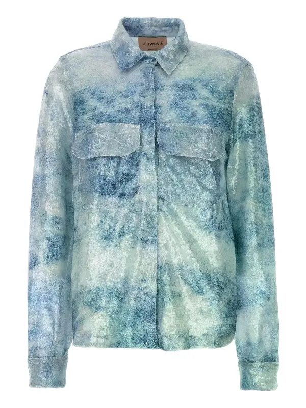 LE TWINS Daniela Shirt - Blue