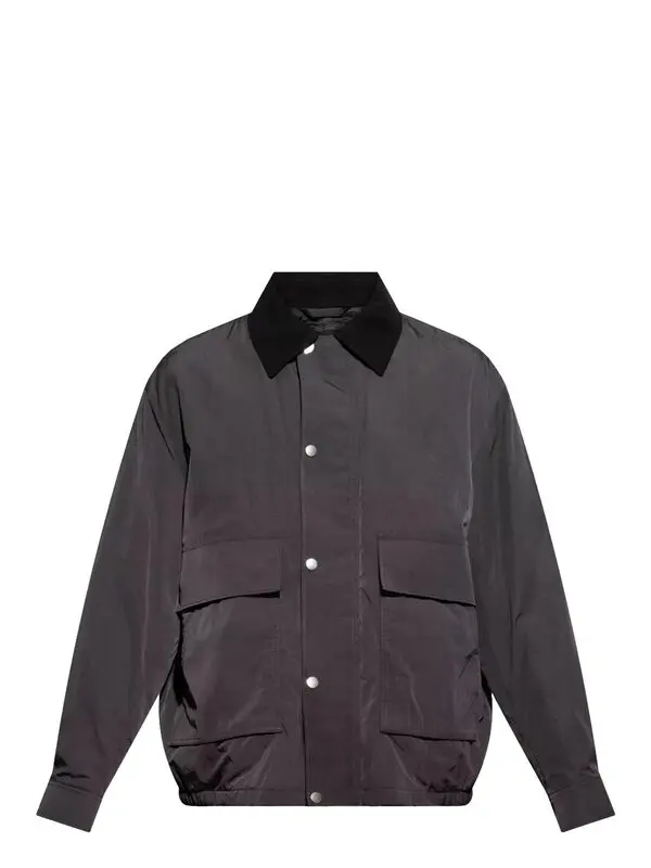 Theory Utility Bomber Jacket - Black