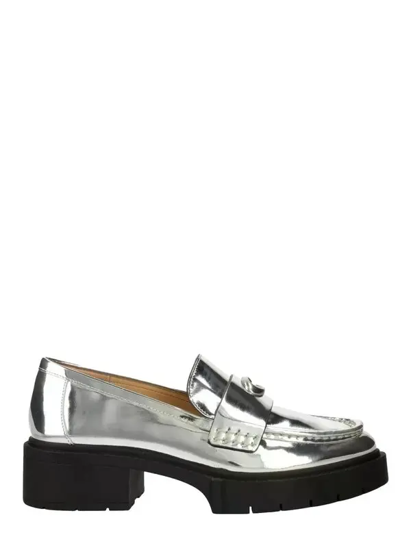 Coach Leah Loafers - Silver