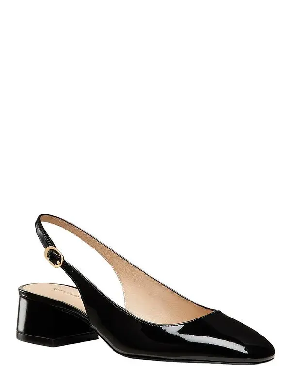 STUART WEITZMAN Maeve Slingback 35 Pumps - Black