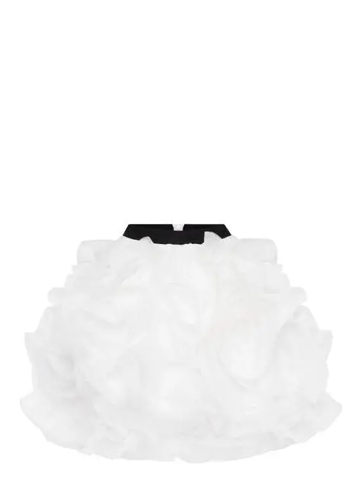 MILLA Danceable Mini Skirt - White