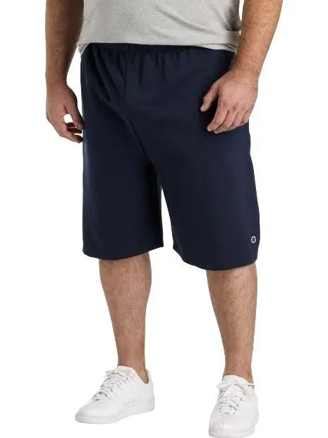 Champion Big & Tall Powerblend® Fleece Shorts - Navy