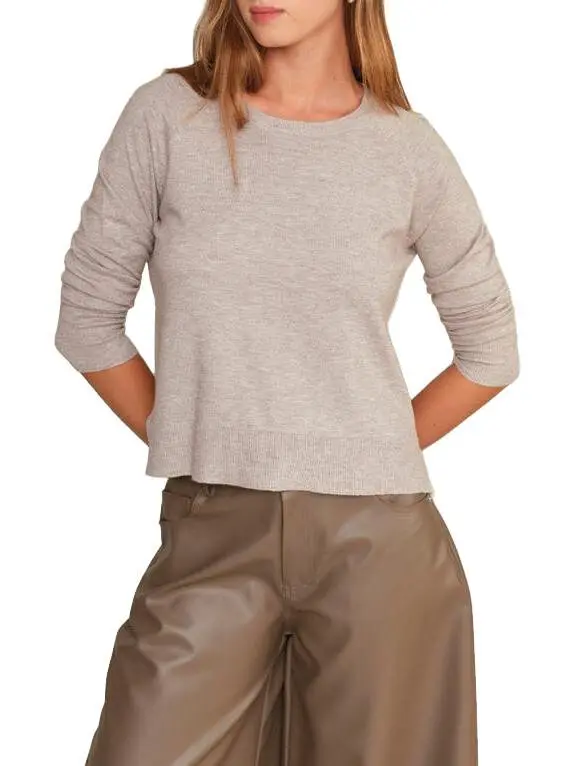 Deluc Déluc. Lorraine Crewneck Sweater - Light Grey Melange
