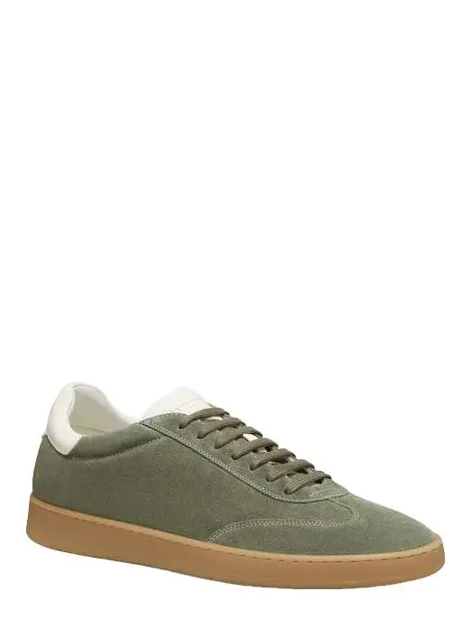 STUART WEITZMAN Banner Leather Sneakers - Sage/ White Bianco