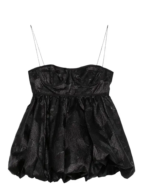 Cecilie Bahnsen Anette Top - Black