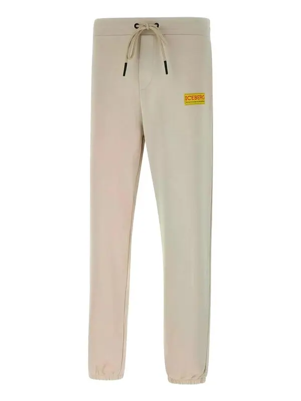 Iceberg Logo-patch Track Pants - Neutrals