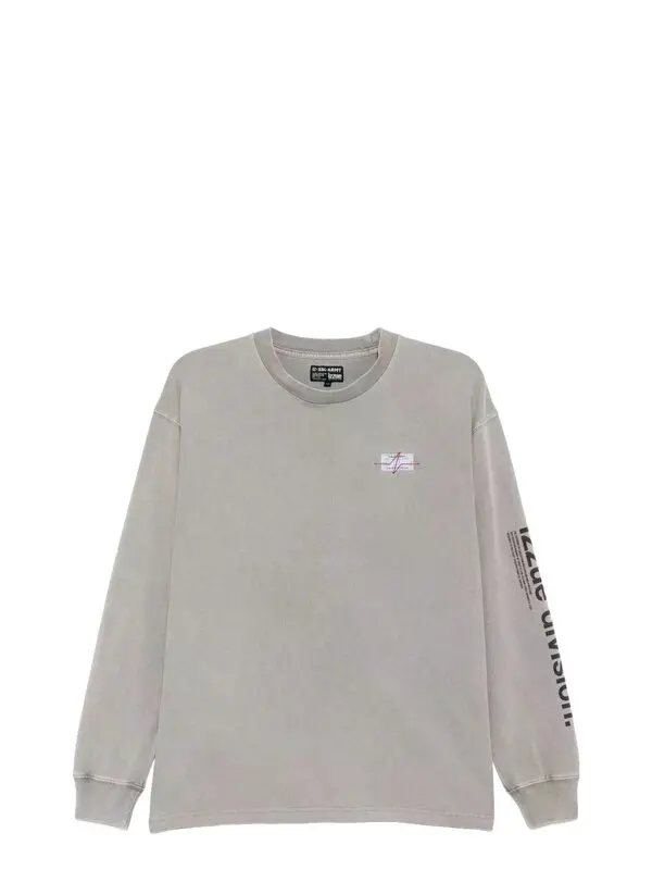 Izzue Logo-patch T-shirt - Grey