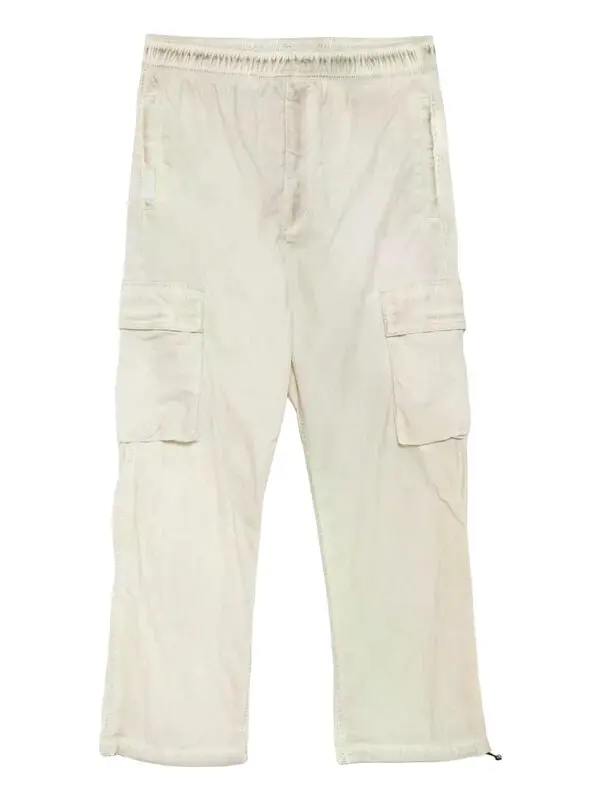 Izzue Drawstring Cargo Trousers - Grey