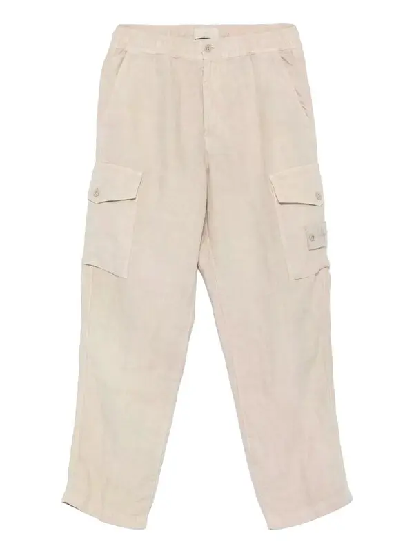 Stone Island Linen Trousers - Neutrals
