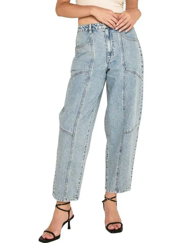 UNPUBLISHED Ellis Roadtrip Barrel Leg Jeans - Blue